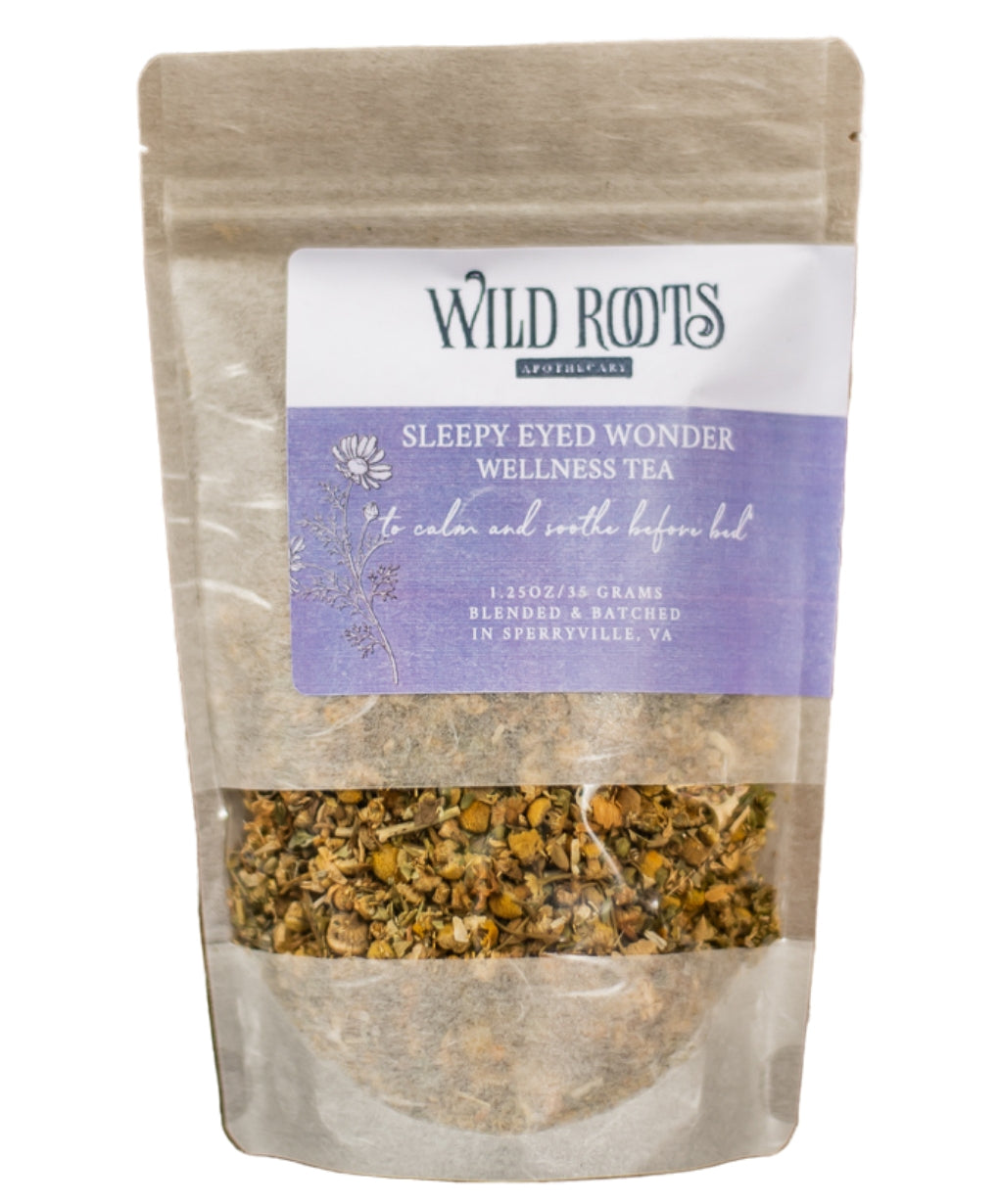 Sleepy Eyed Wonder Tea - Wild Roots Apothecary